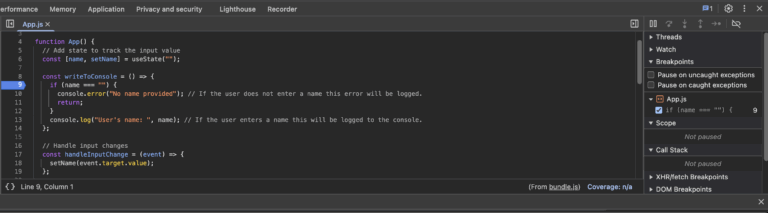 A Guide to Browser DevTools - The Debugger